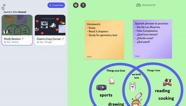 Jamspace Whiteboard FAQ – Discord Apps and Activities